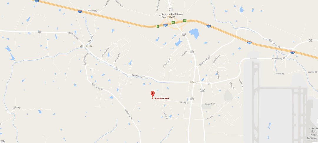 Shipping To Amazon FBA CVG3 3680 Langley Dr. Hebron KY 41048