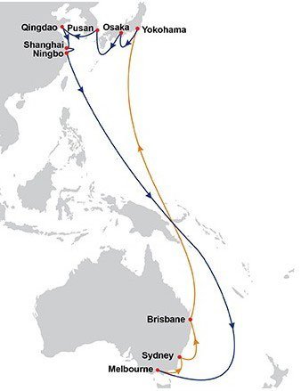 Oocl Container Tracking | Australia, New Zealand sailing schedule