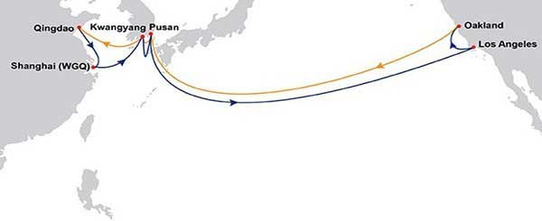 Oocl USA China |Long beach chicago houston charleston| Sailing Schedule ...